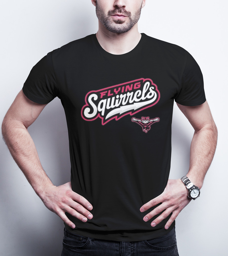 Richmond Flying Squirrels Big And Tall Sports Team T-Shirt