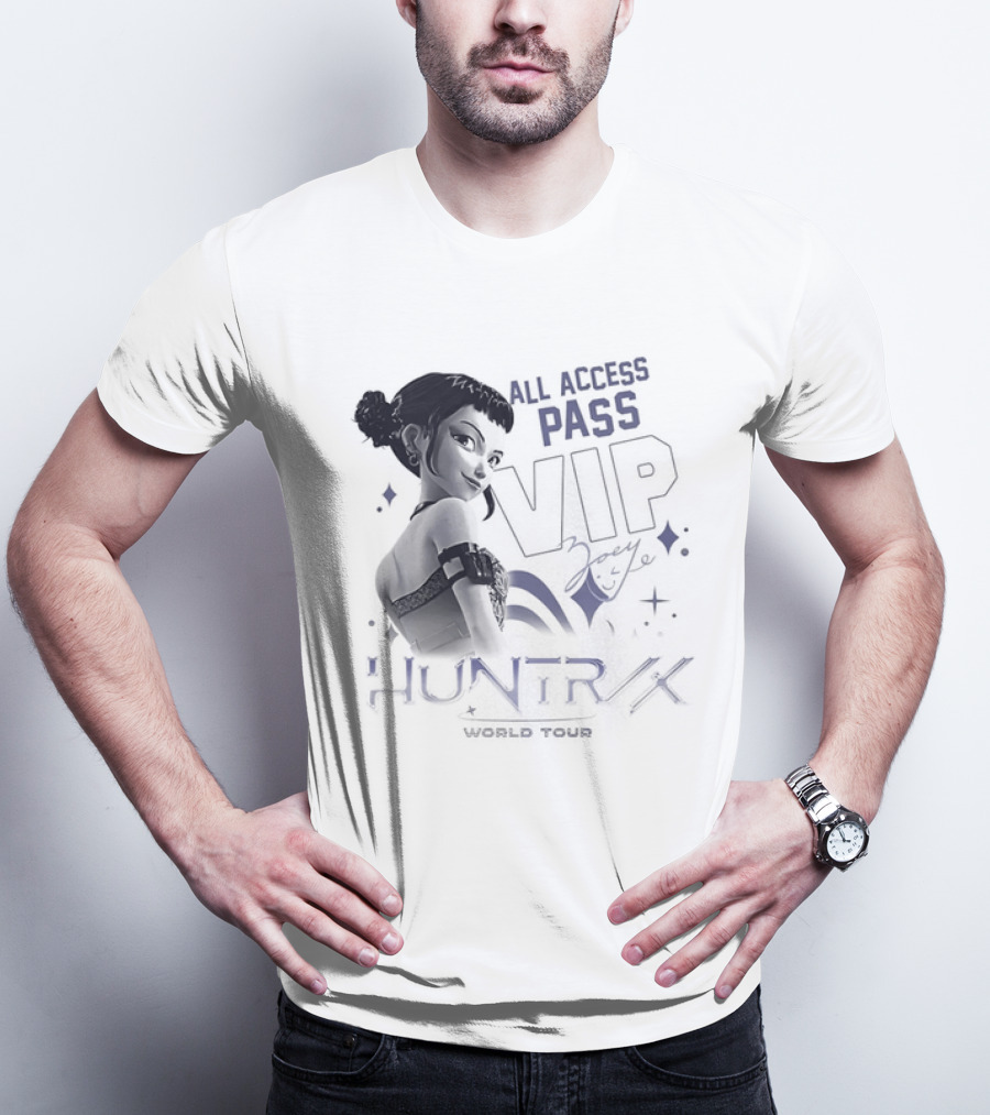 All Access Pass VIP KPop Demon Hunters Zoey T-Shirt