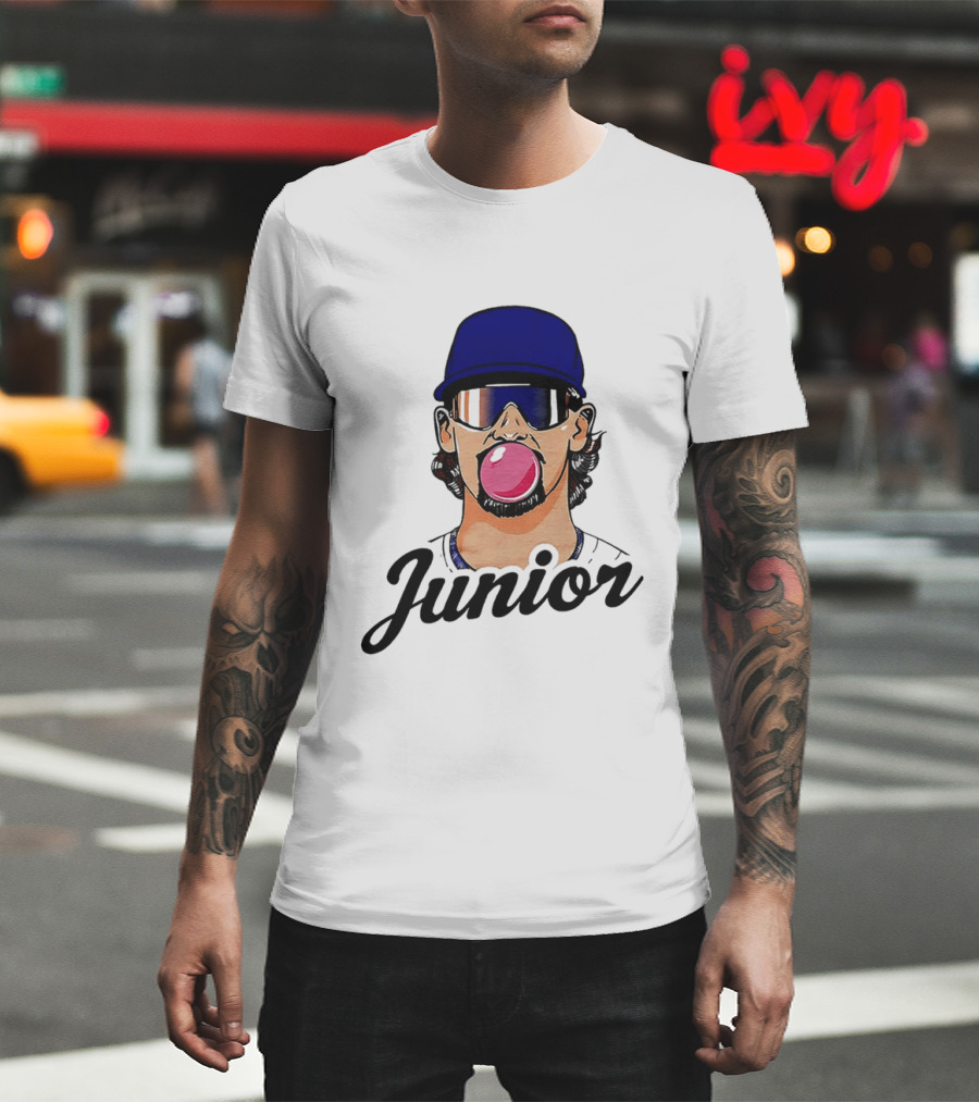 Junior Bubblegum Bobby Witt Jr Kansas City Royals Baseball T-Shirt
