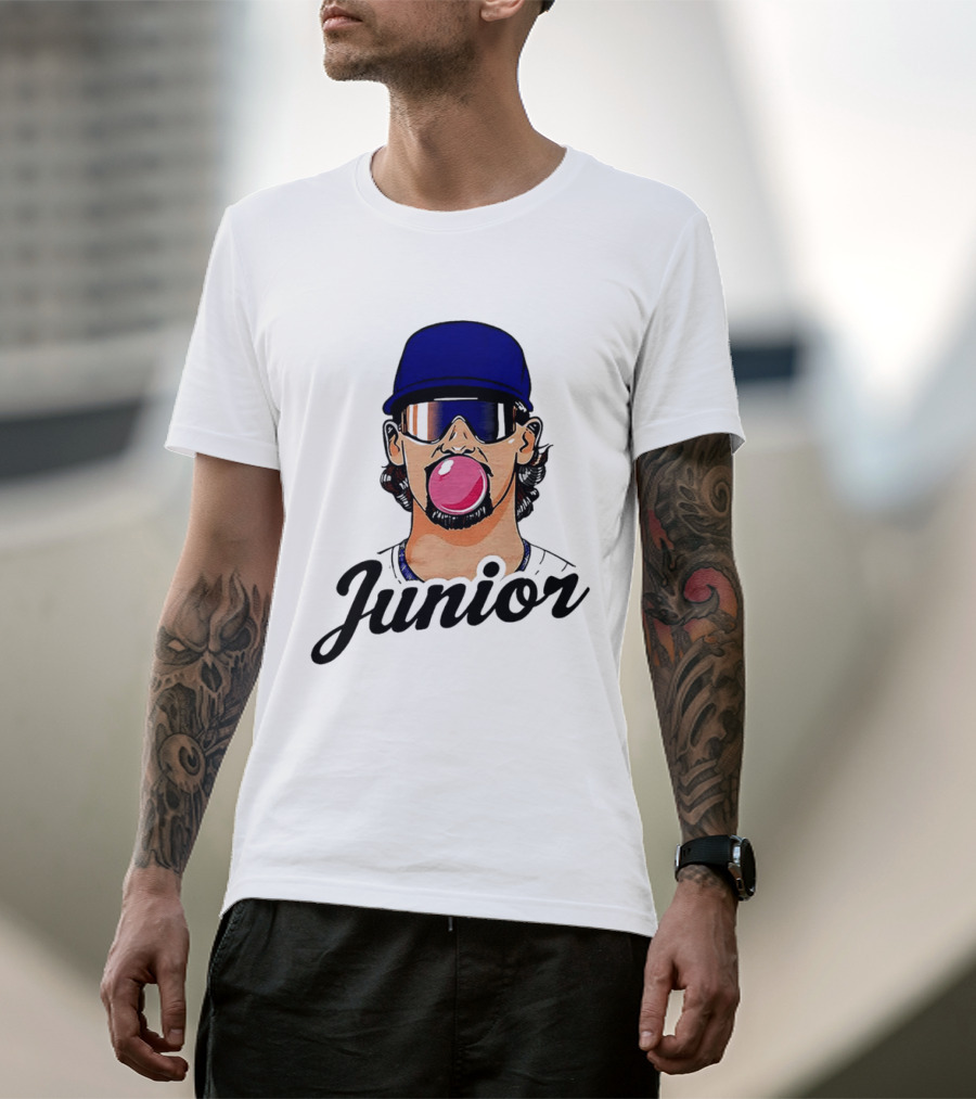Junior Bubblegum Bobby Witt Jr Kansas City Royals Baseball T-Shirt