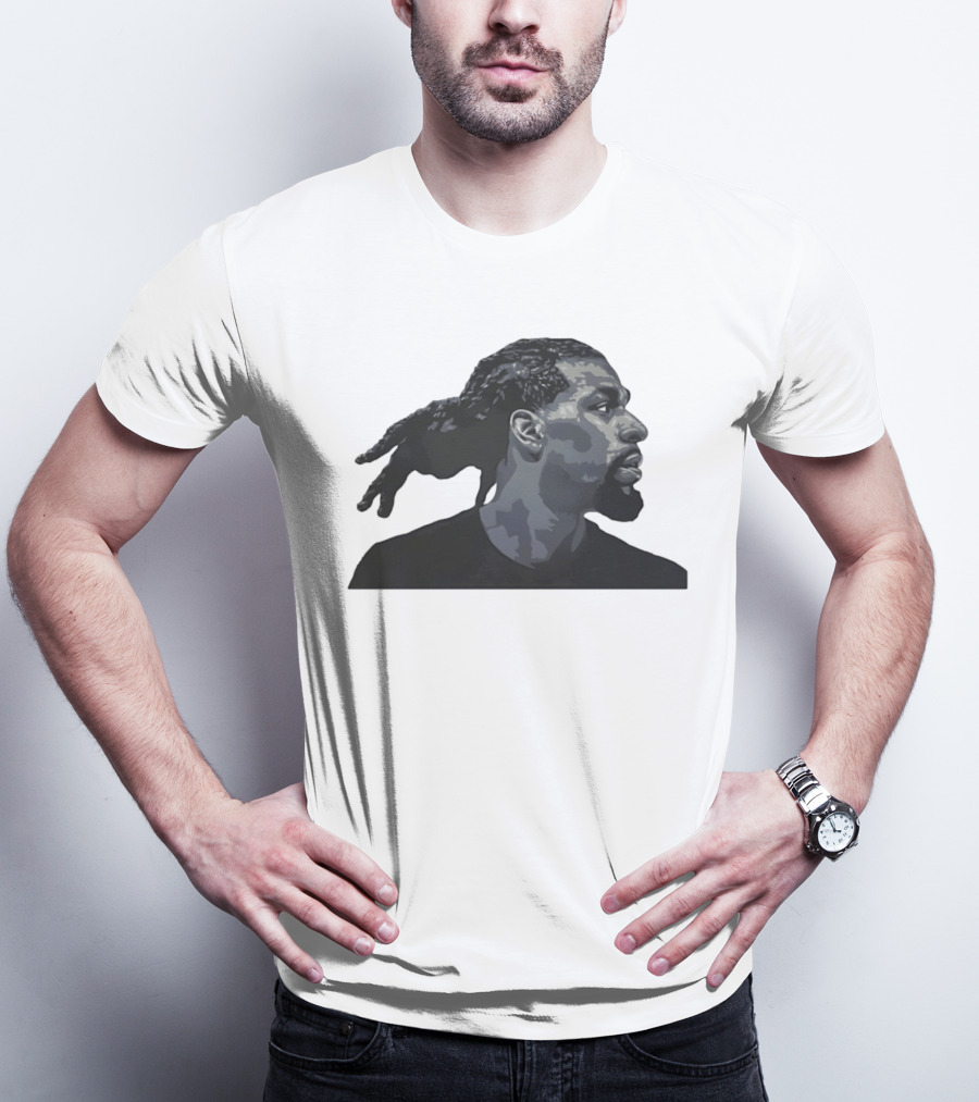 Naz Reid Basketball Athlete Profile Dreads T-Shirt