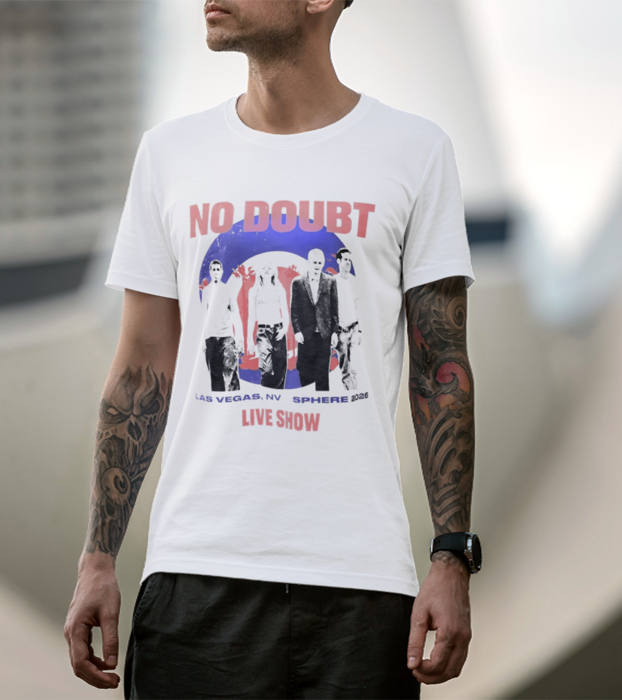 No Doubt Live Show Las Vegas NV Sphere 2026 T-Shirt
