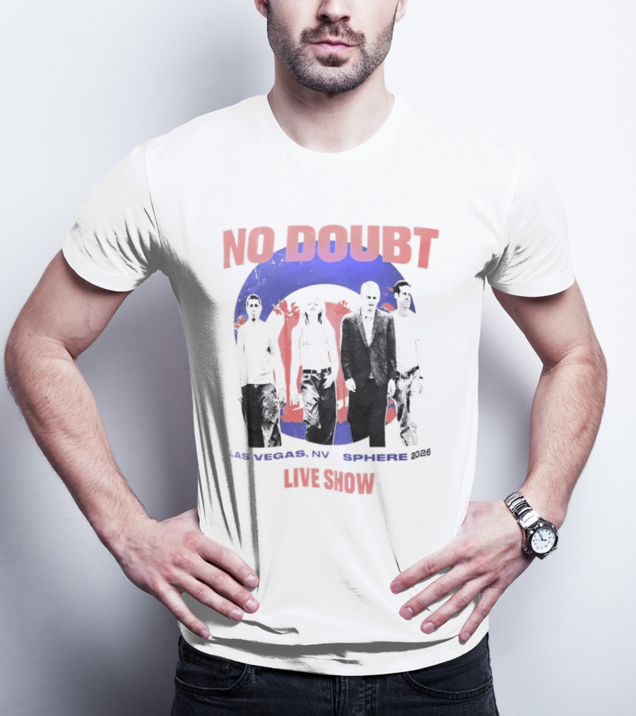 No Doubt Live Show Las Vegas NV Sphere 2026 T-Shirt