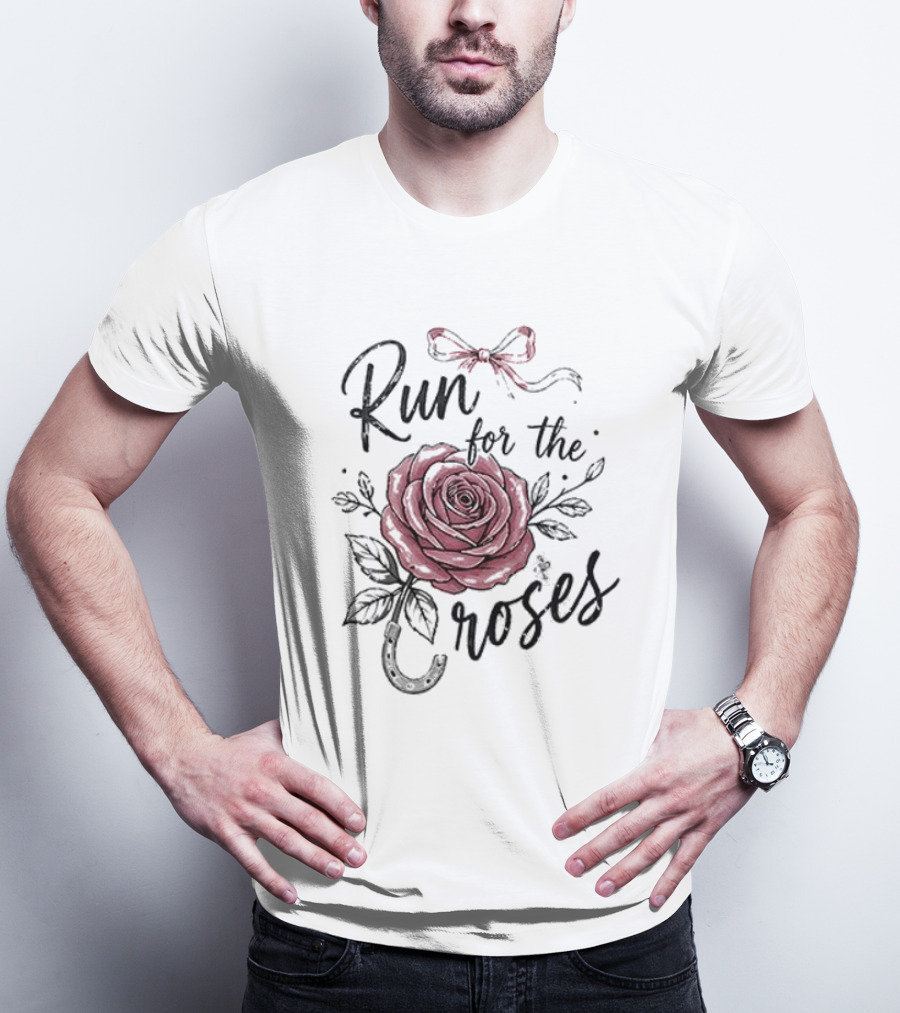 Run For The Roses Talk Derby To Me T-Shirt