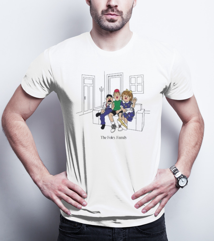 Big Comfy Couch The Foley Family Cartoon Characters Loonette Molly Couch T-Shirt