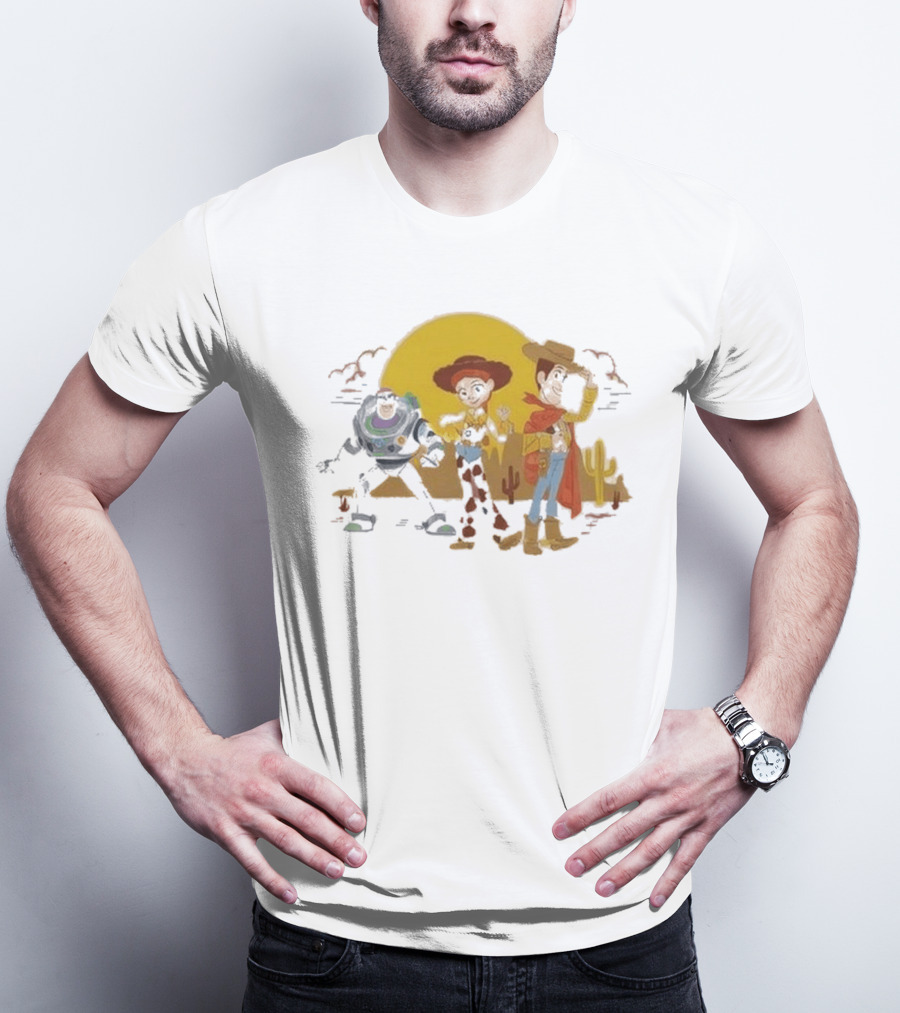 Arizona Diamondbacks X Toy Story Collaboration May 24 2026 Buzz Lightyear Woody Jessie Desert Scene T-Shirt