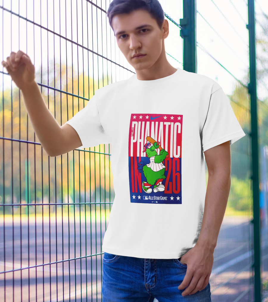 Phillie Phanatic MLB All Star Game 2026 Nike T-Shirt
