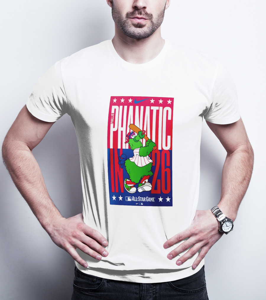 Phillie Phanatic MLB All Star Game 2026 Nike T-Shirt