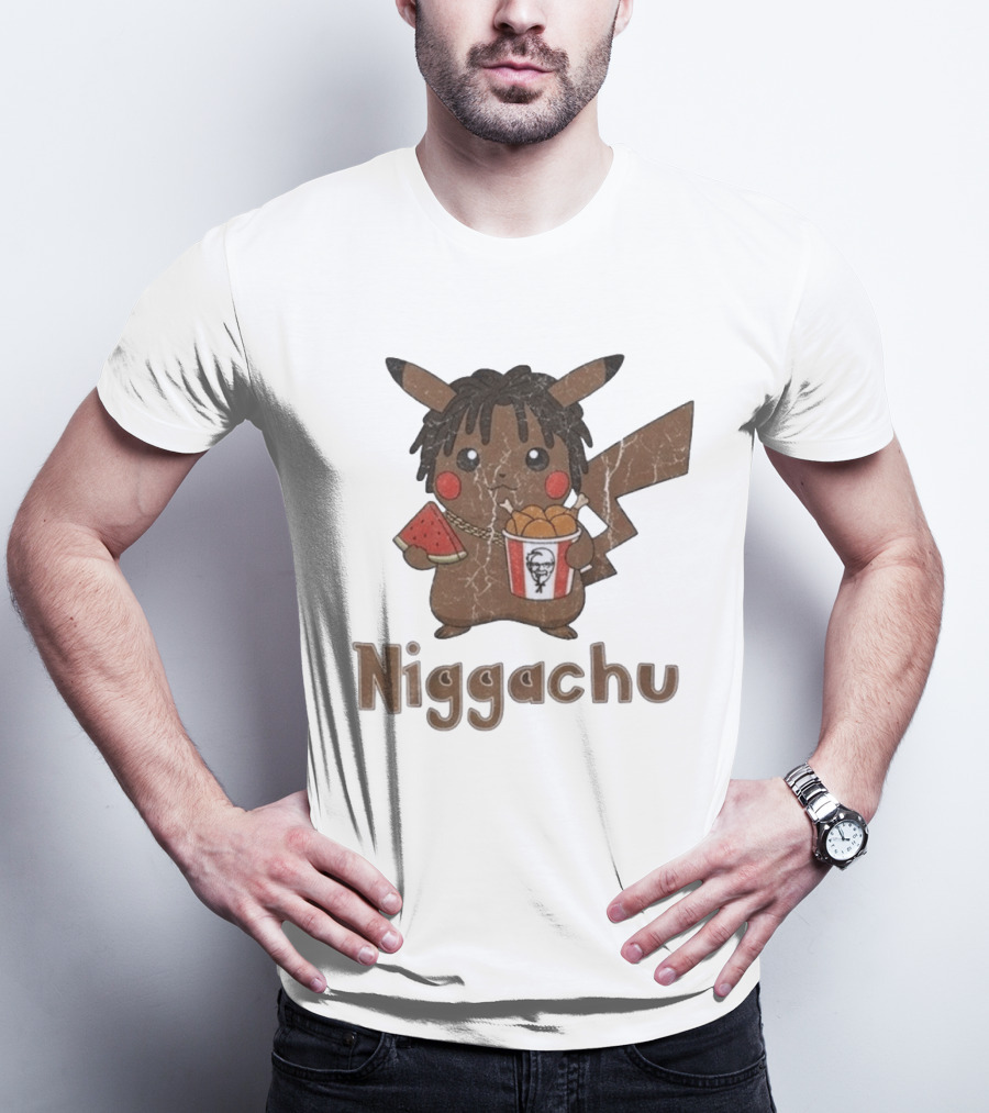 Pokemon PikaJew And Niggachu T-Shirt