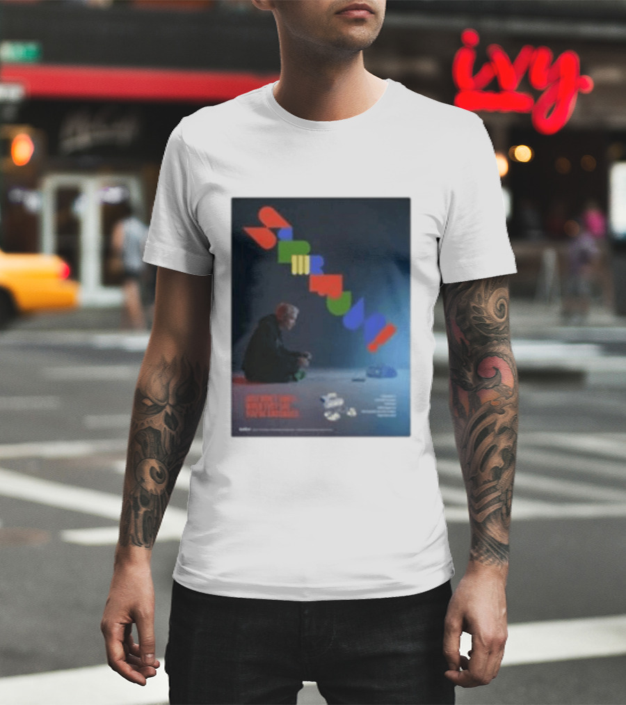 The Avalanches Superfun Psychedelic Rainbow Letters Music T-Shirt