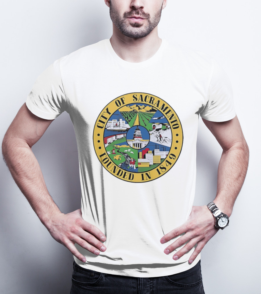 City Of Sacramento Founded In 1849 California T-Shirt