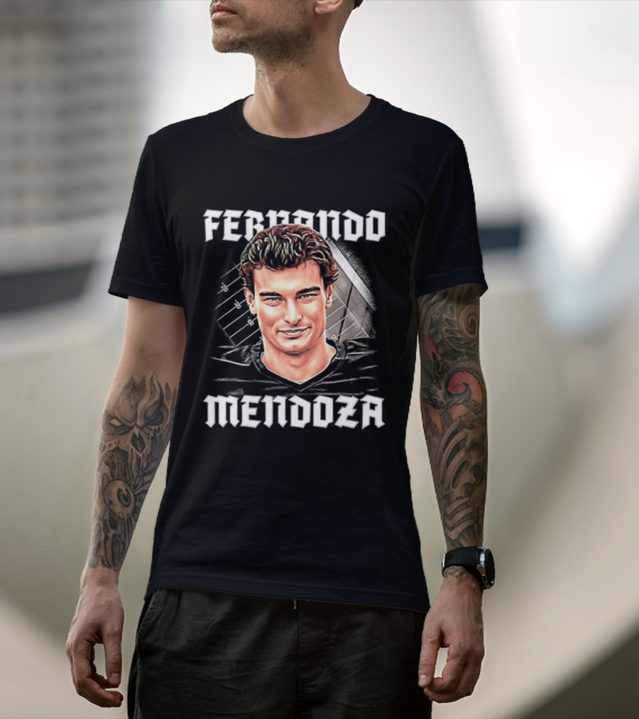 Las Vegas Raiders Fernando Mendoza 2026 Player T-Shirt