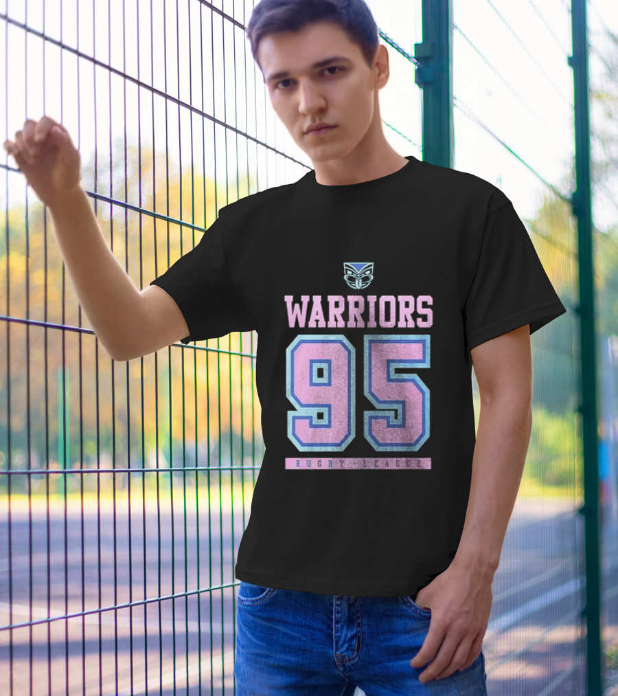 New Zealand Warriors 95 RD Name And Number T-Shirt