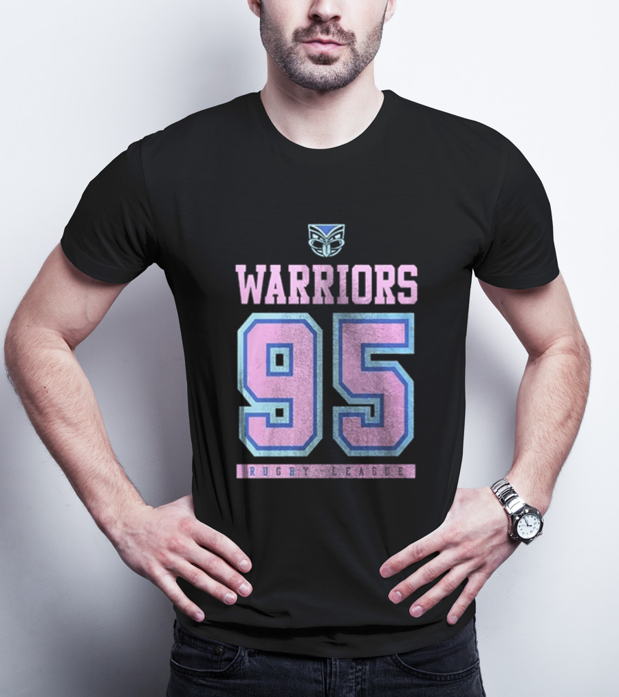 New Zealand Warriors 95 RD Name And Number T-Shirt