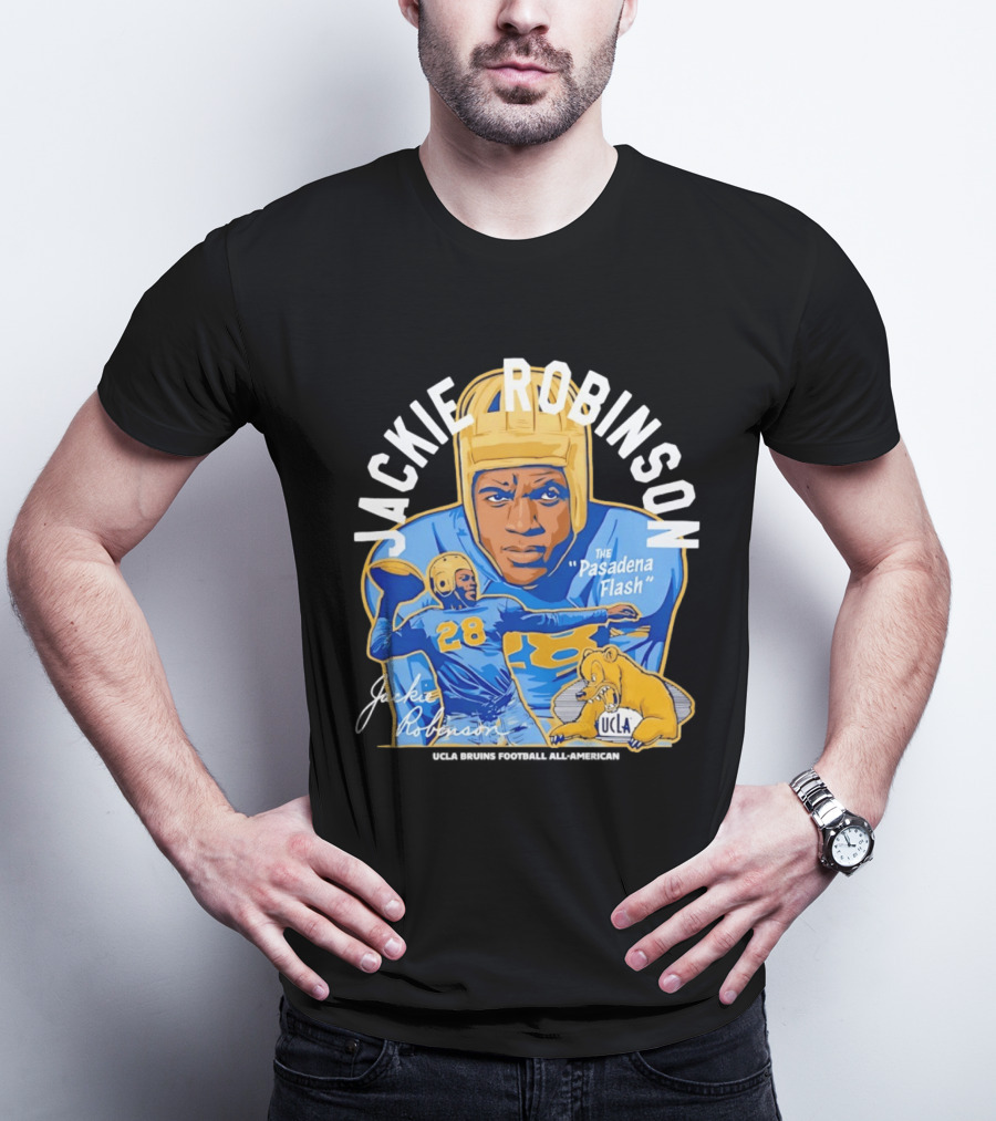 Jackie Robinson UCLA Bruins Pasadena Flash 2026 T-Shirt