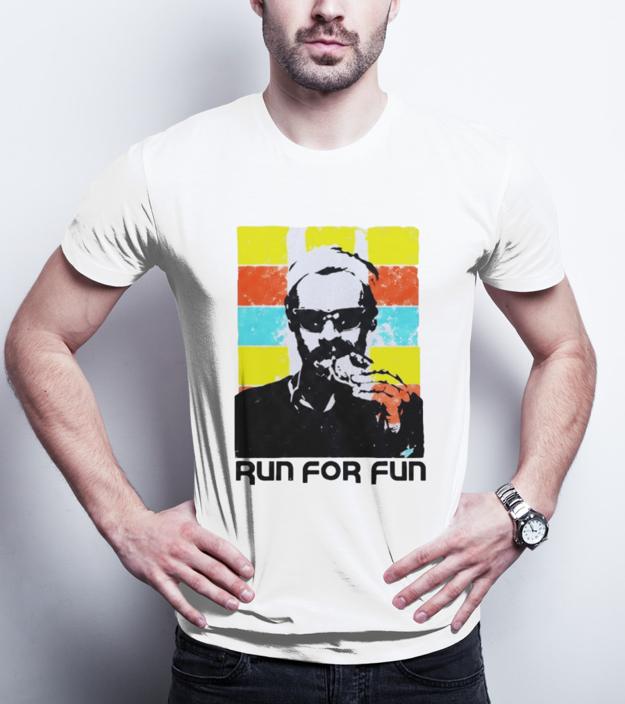 Together Tour Amsterdam Run For Fun 2026 Icon With Sunglasses Eating Pizza T-Shirt