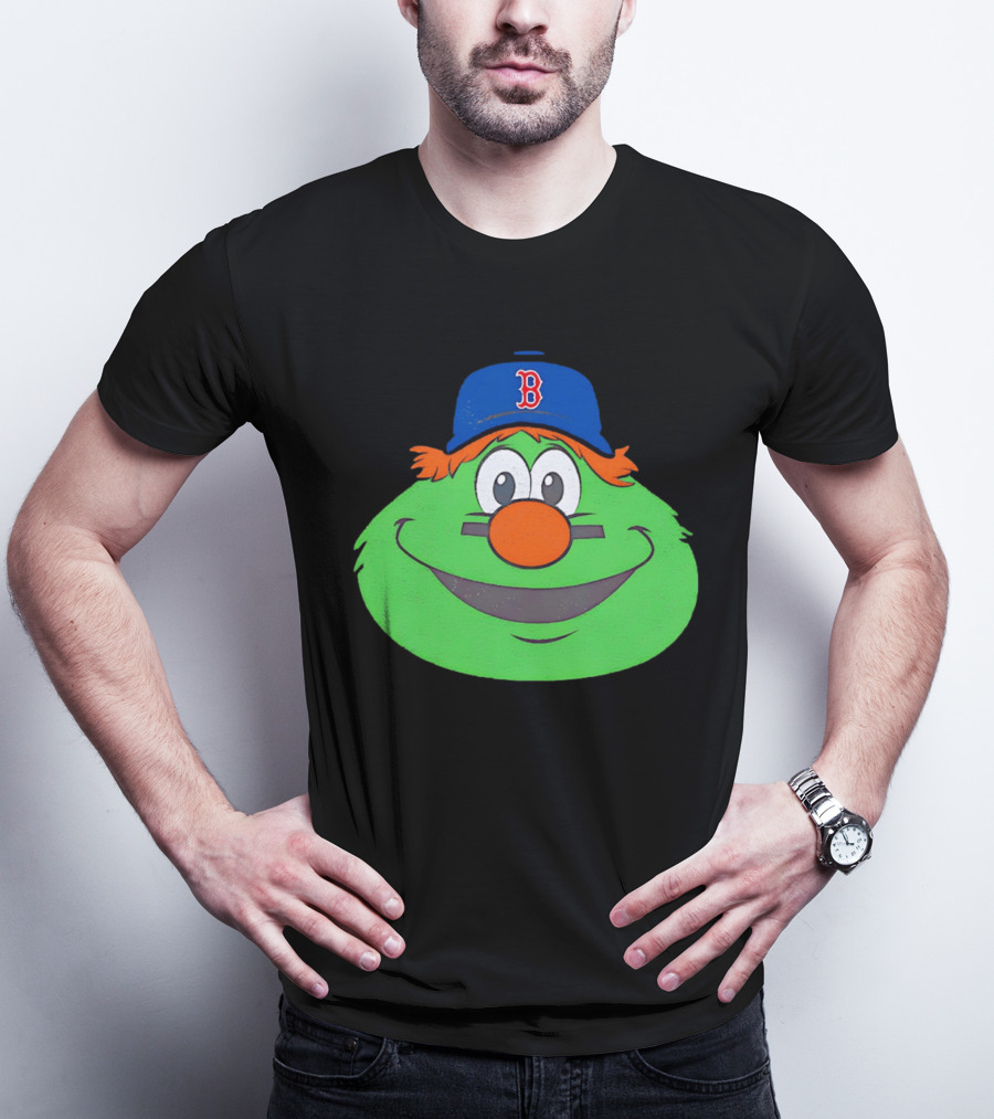 Boston Red Sox Wally The Green Monster Big Face 2026 T-Shirt