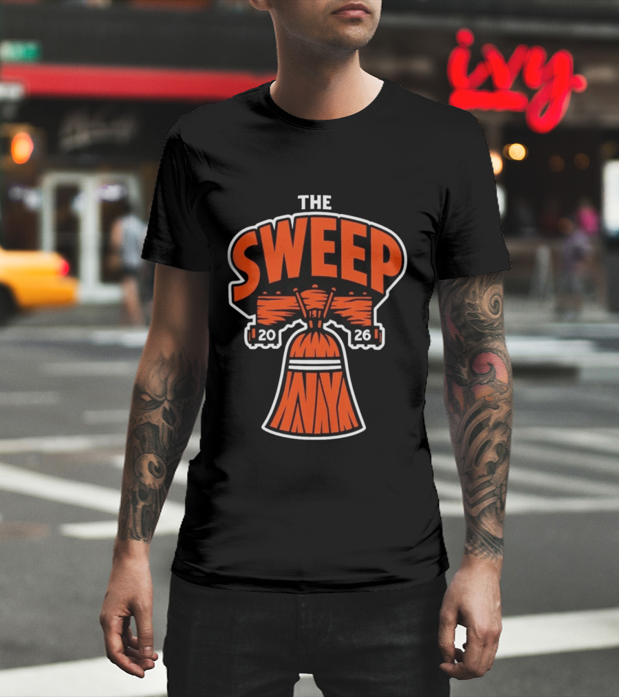 Original New York Knicks The Sweep 2026 Liberty Bell T-Shirt