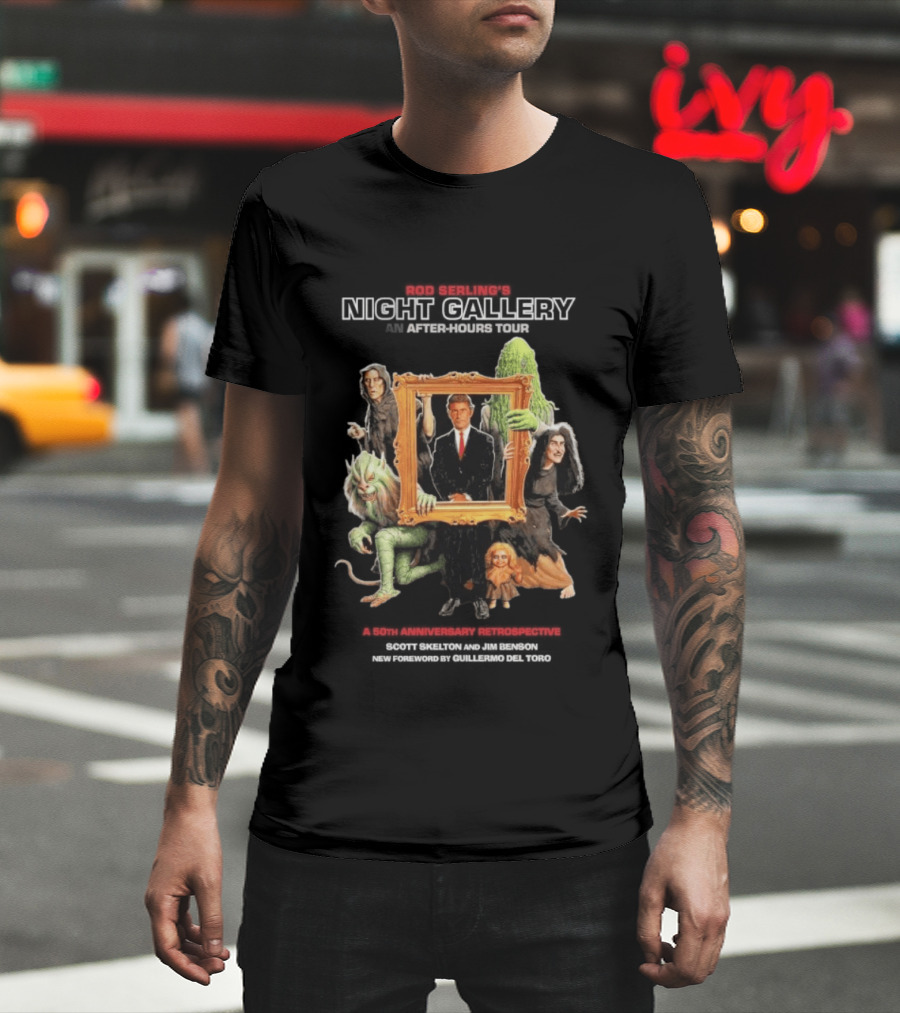 Rod Serling's Night Gallery After Hours Tour Classic Monsters Frame T-Shirt