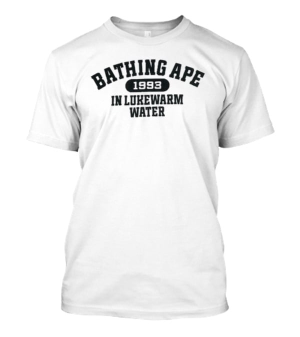 Bathing Ape 1993 In Lukewarm Water Retro Style Vintage Fashion T-Shirt
