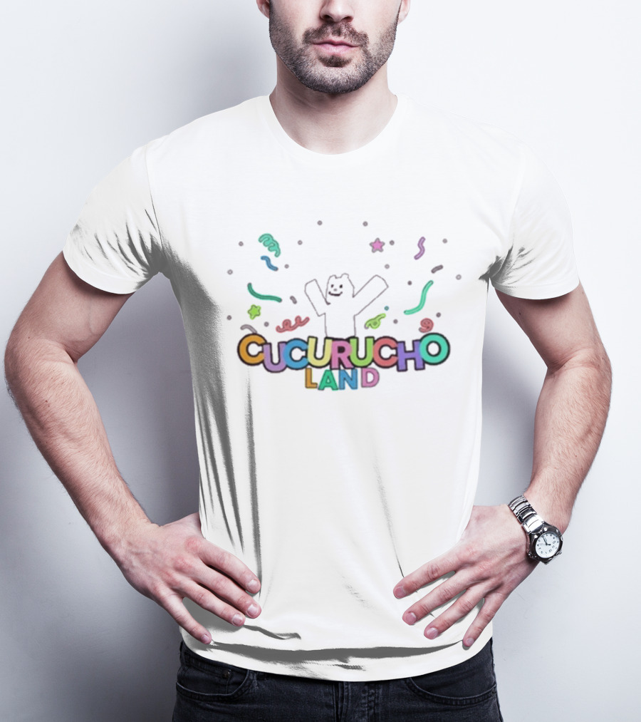 QSMP Cucurucho Land Rainbow Character Celebration T-Shirt