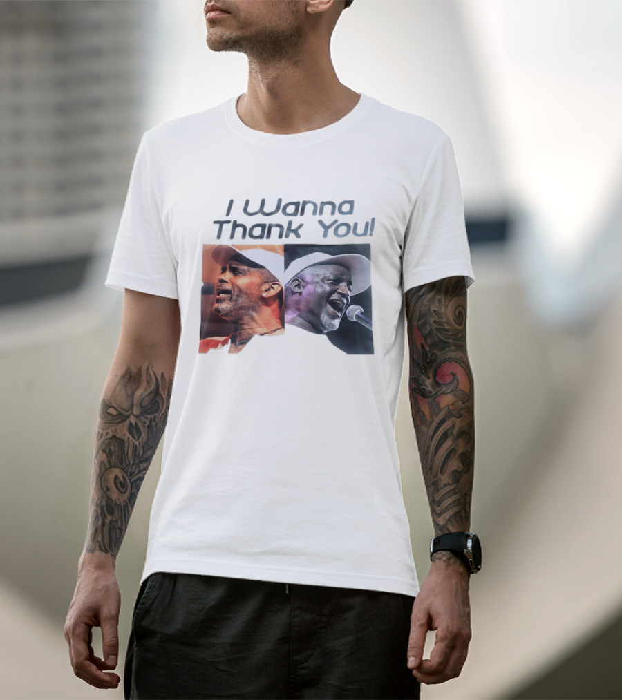 I Wanna Thank You Frankie Beverly Soul Music Legend Live Performance T-Shirt
