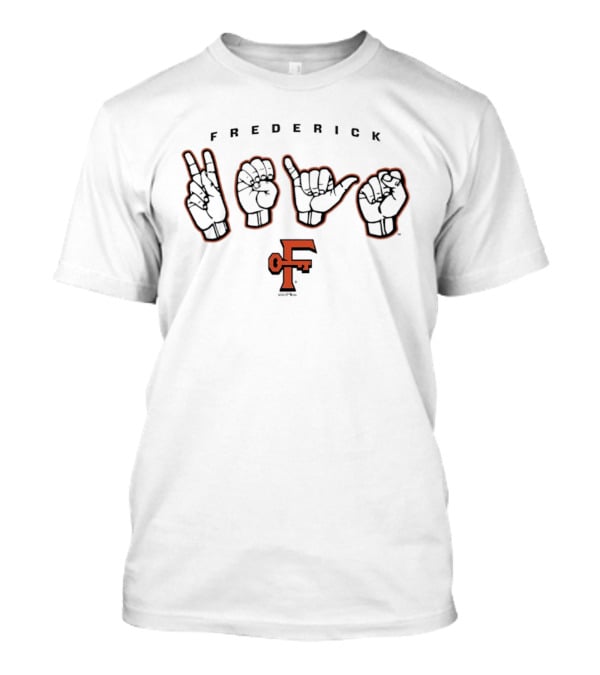 Frederick Keys Hands Sign Baltimore Orioles F T-Shirt