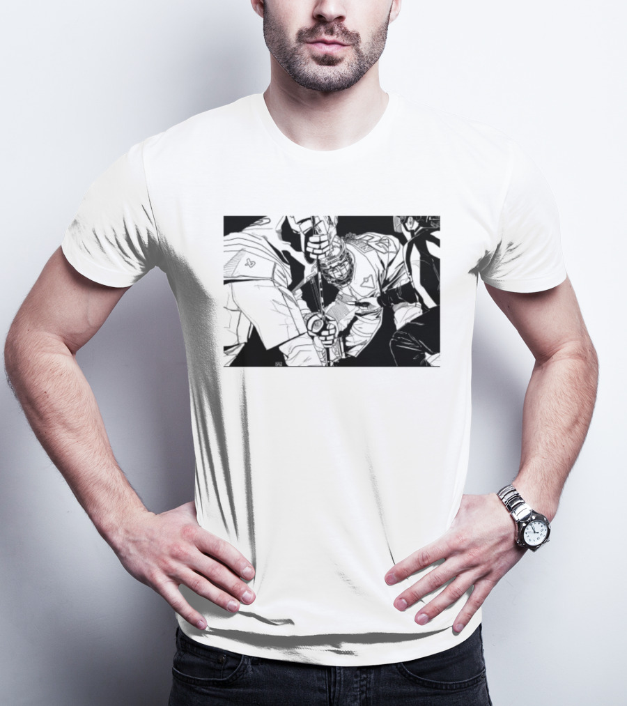The Face Off 2026 Hockey Player Battle T-Shirt