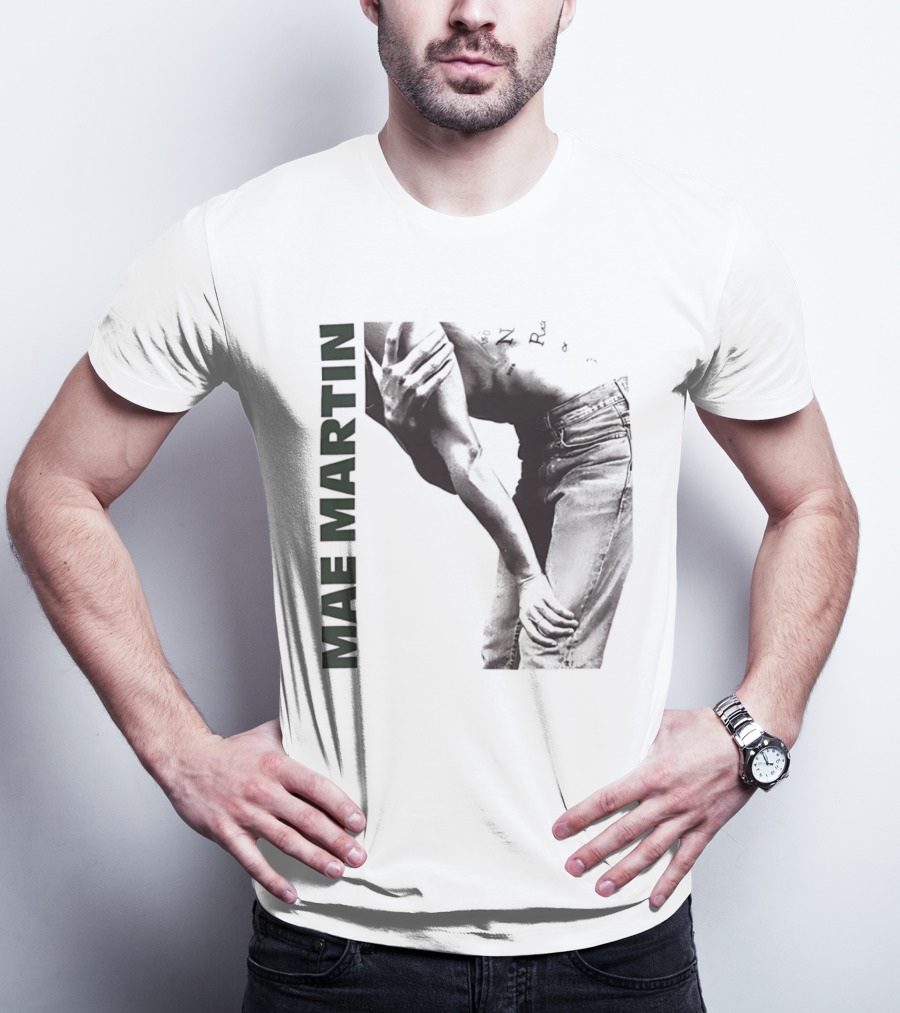 Mae Martin Dynamic Pose With Hands On Thighs T-Shirt