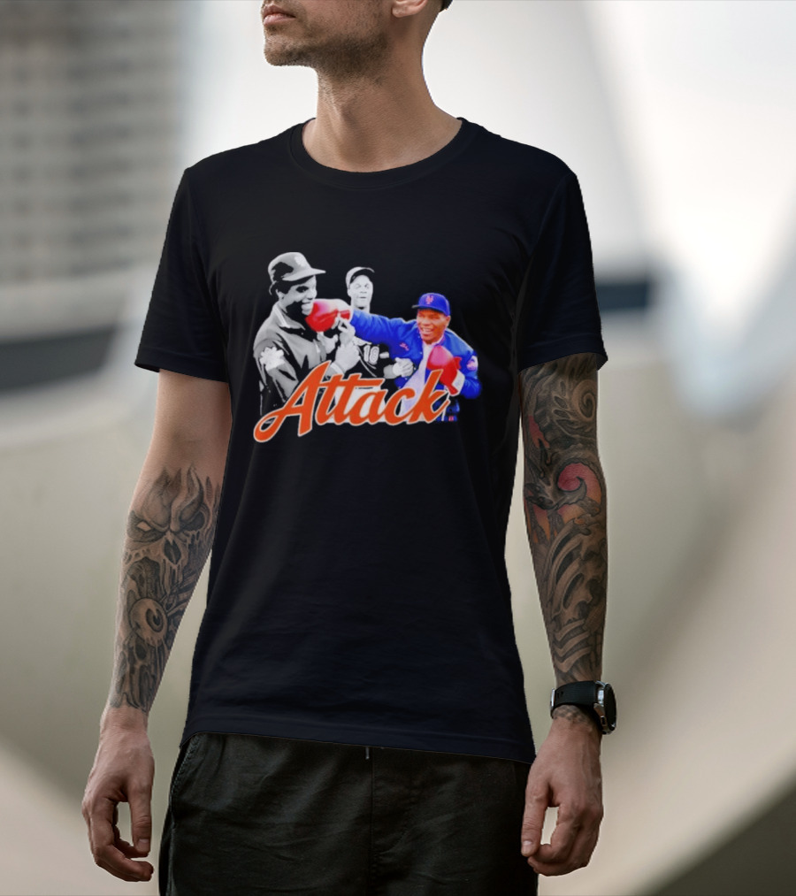 Attack Mets Boxing Legends T-Shirt