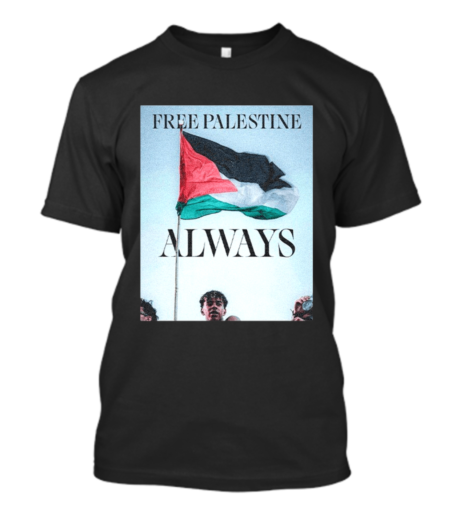 Barcelona FC Lamine Yamal Free Palestine Always Flag T-Shirt