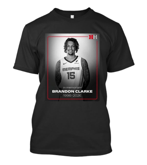 In Memoriam Brandon Clarke 1996 2026 Memphis 15 T-Shirt