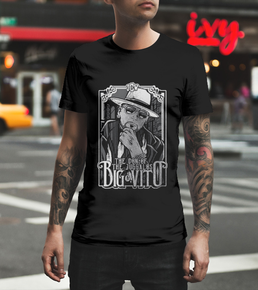 JCW Caleb Konley The Don Of The Juggalos Big Vito T-Shirt