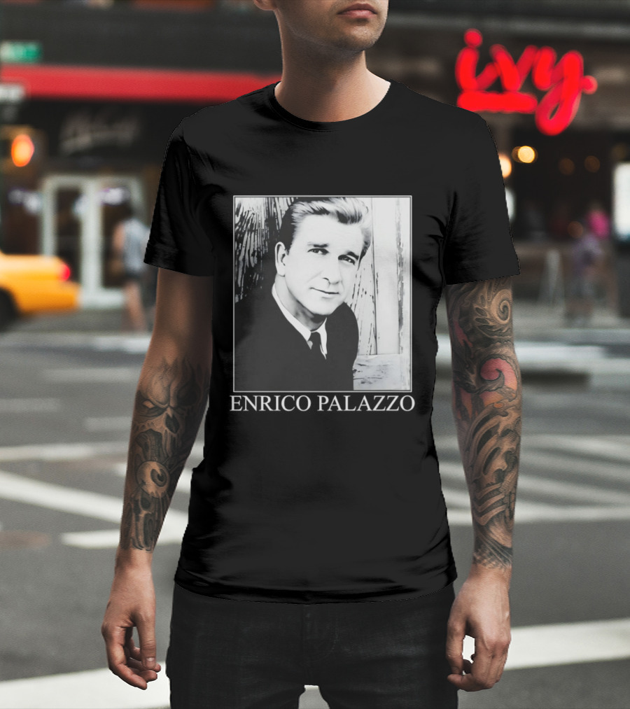 Enrico Palazzo The Naked Gun Movie Character Photo T-Shirt