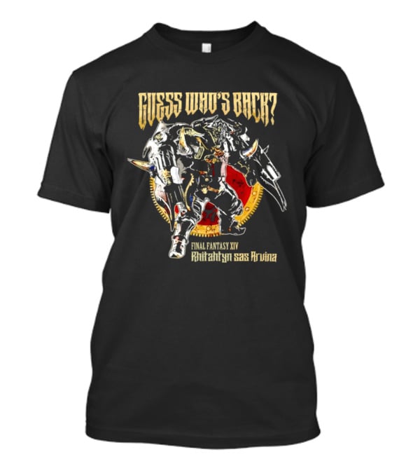 Final Fantasy XIV Pharaoh Akh Afah Amphitheatre Guess Who's Back T-Shirt