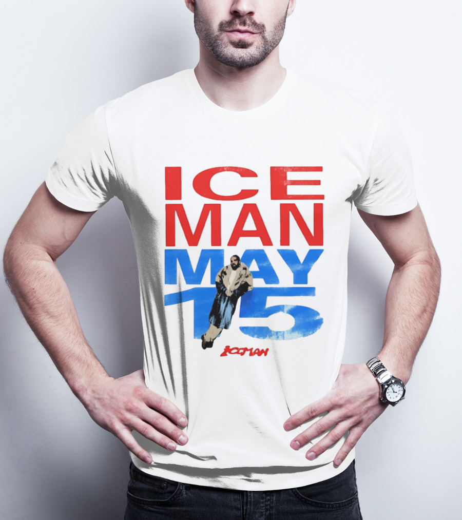 Drake Iceman May 15 Blue Red Styling 2026 Album Cover T-Shirt