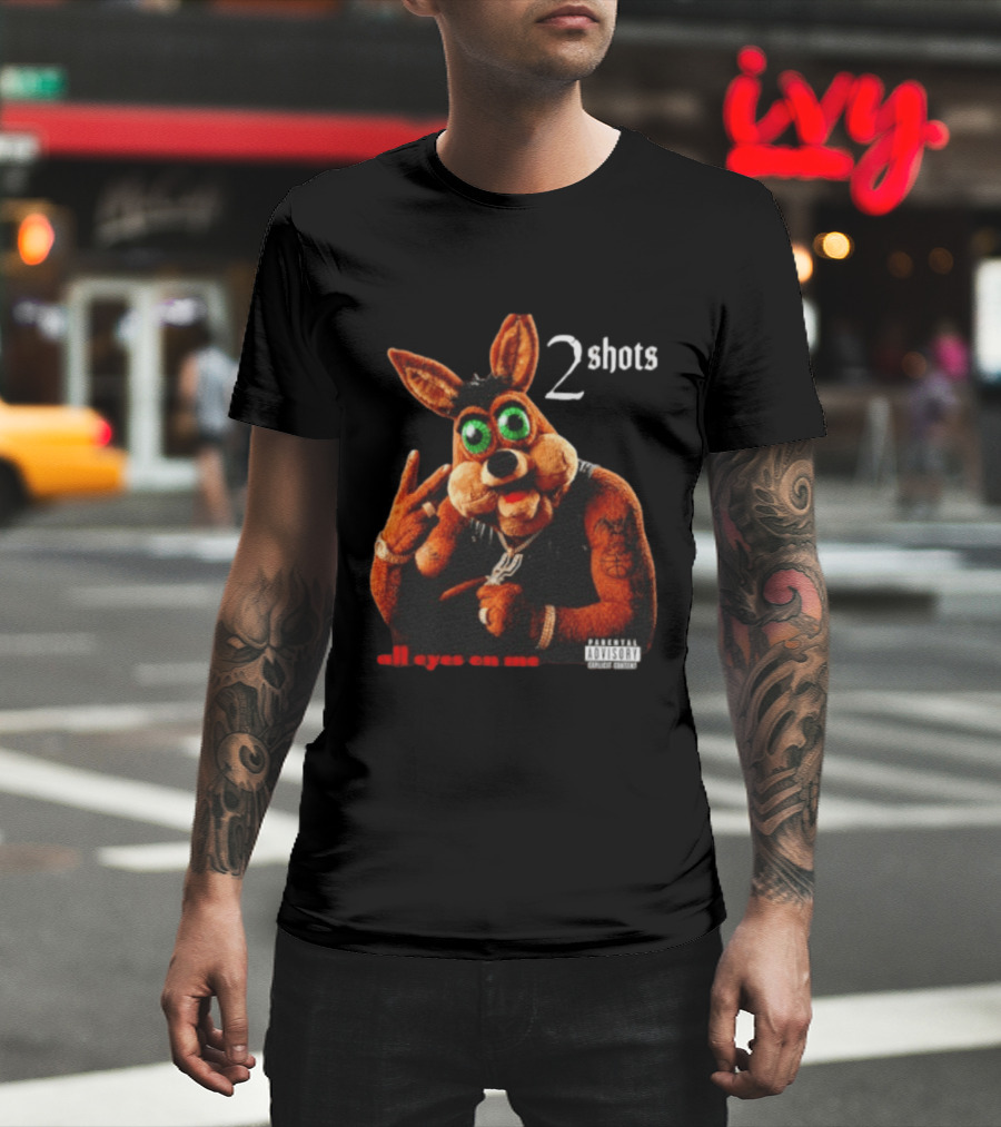 San Antonio Spurs Coyote 2 Shots All Eyes On Me T-Shirt