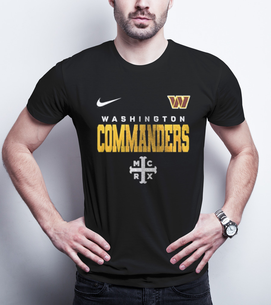 Washington Commanders My Chemical Romance NCRX Black Parade Collaboration T-Shirt