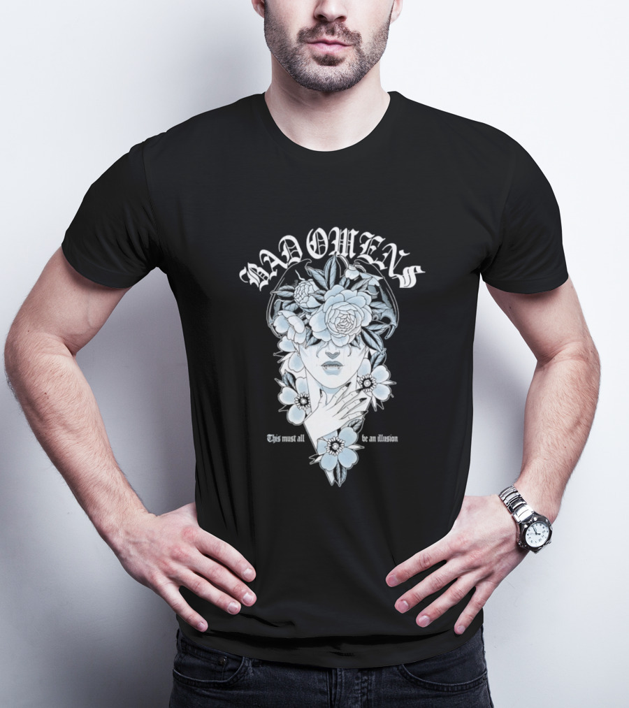 Bad Omens This Must All Be An Illusion Floral T-Shirt