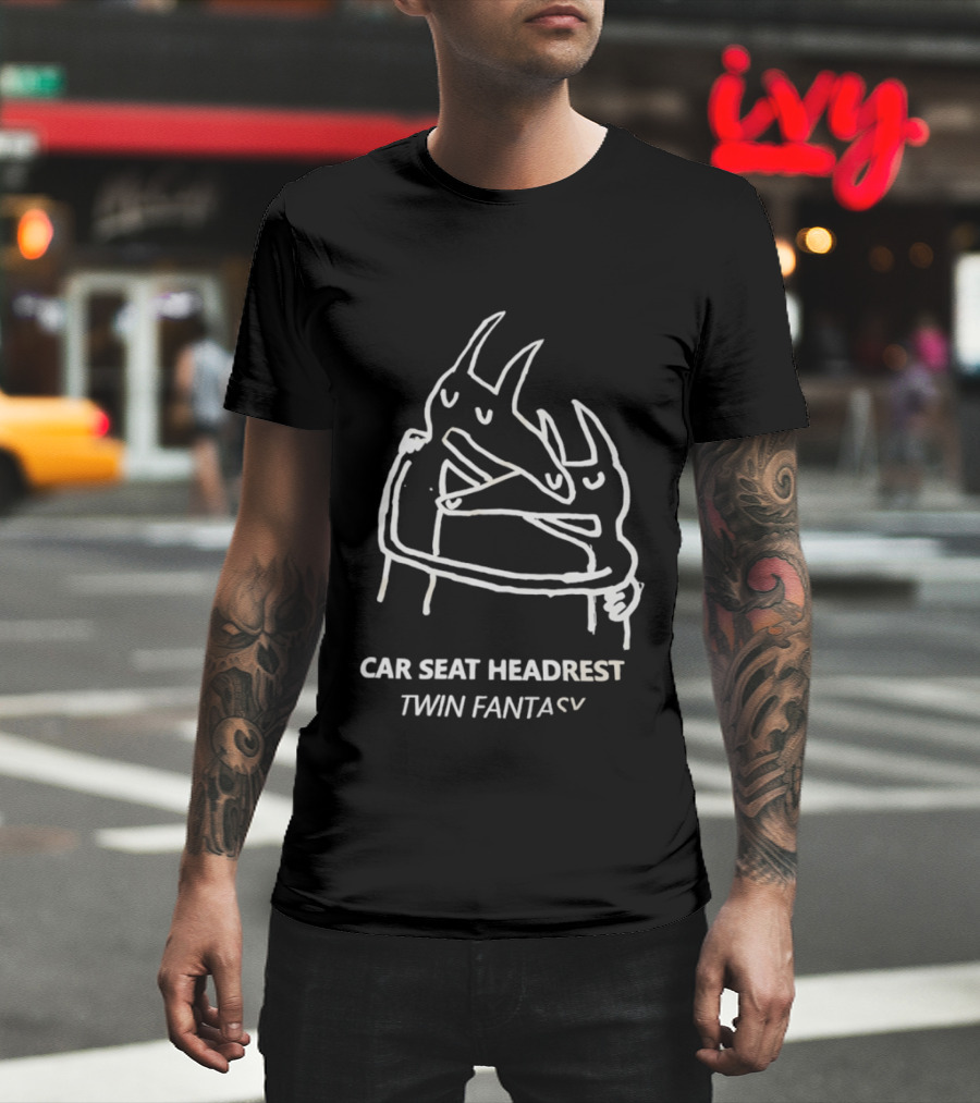 Car Seat Headrest Twin Fantasy Embrace Sketch T-Shirt