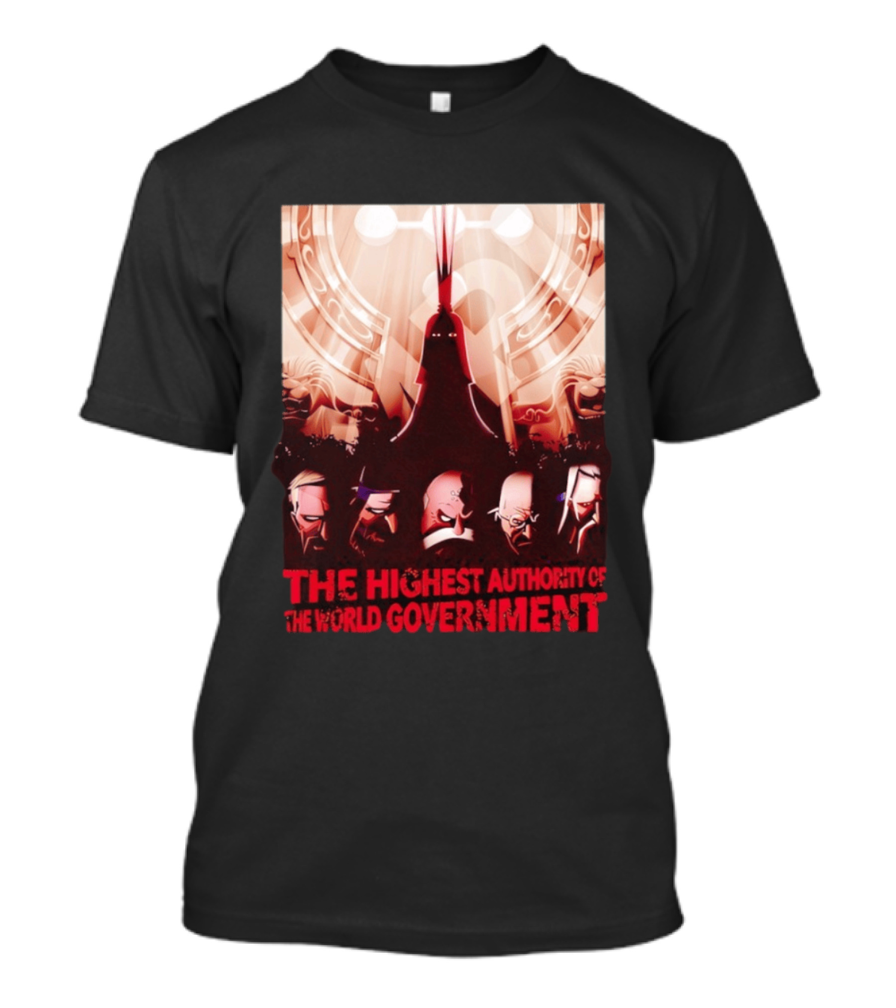 The Highest Authority Of The World Government Five Elders Scene T-Shirt