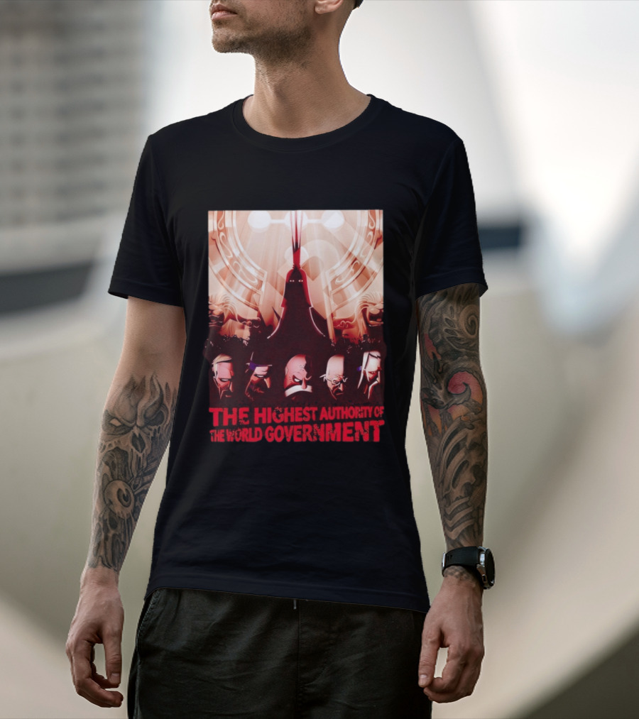 The Highest Authority Of The World Government Five Elders Scene T-Shirt