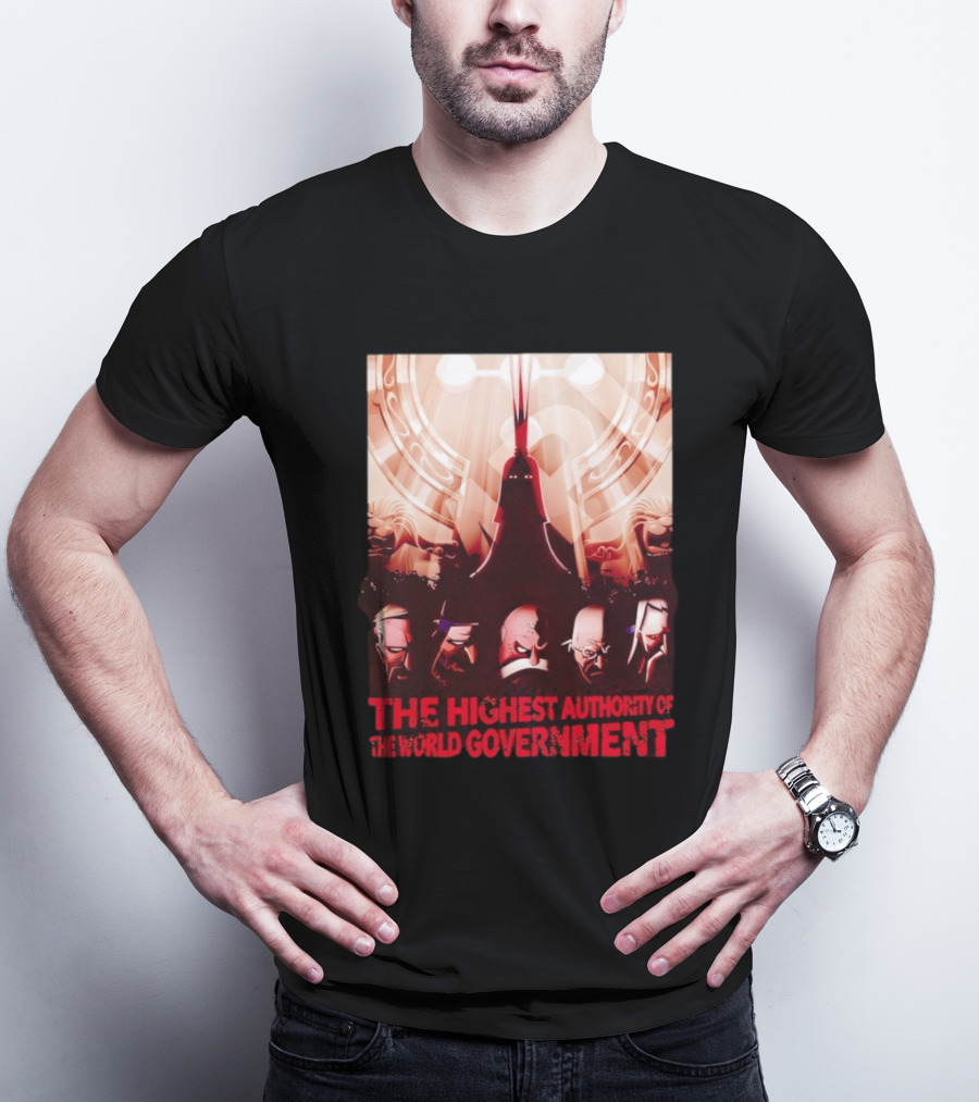 The Highest Authority Of The World Government Five Elders Scene T-Shirt