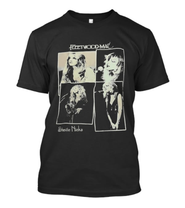 Fleetwood Mac Stevie Nicks Vintage Collage T-Shirt
