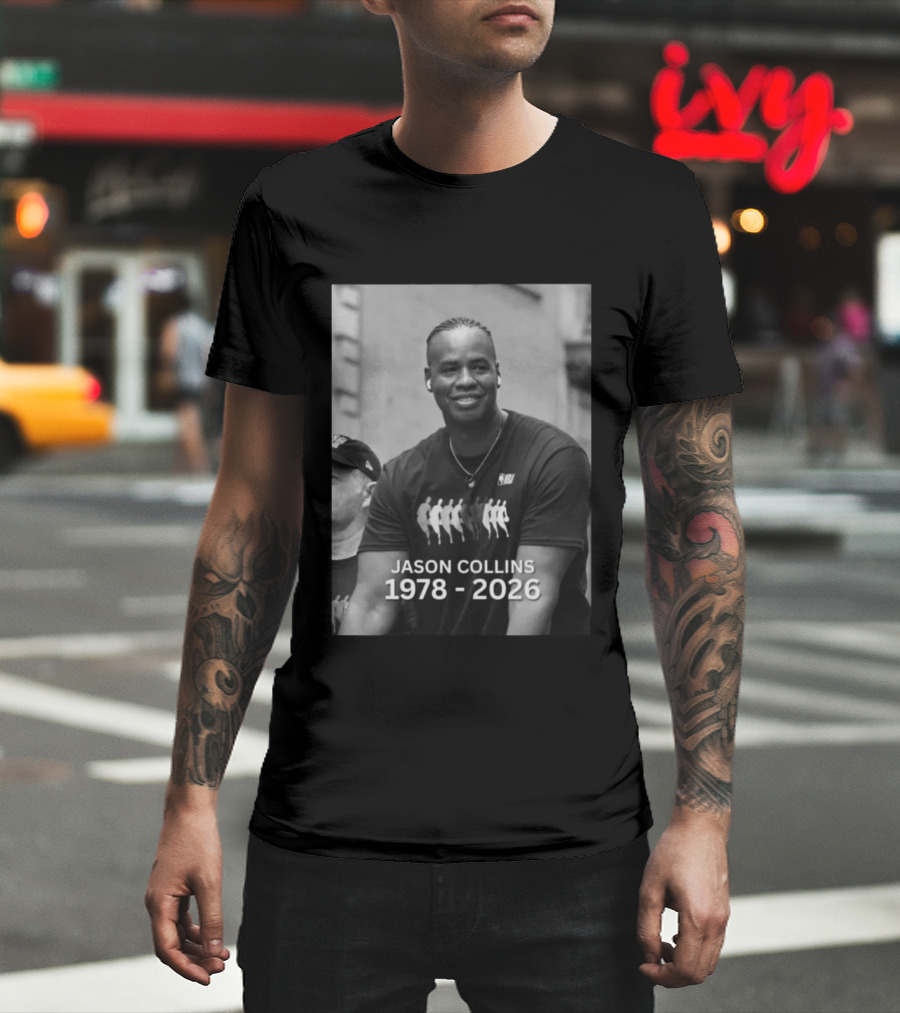 Jason Collins 1978 2026 NBA Recognition T-Shirt