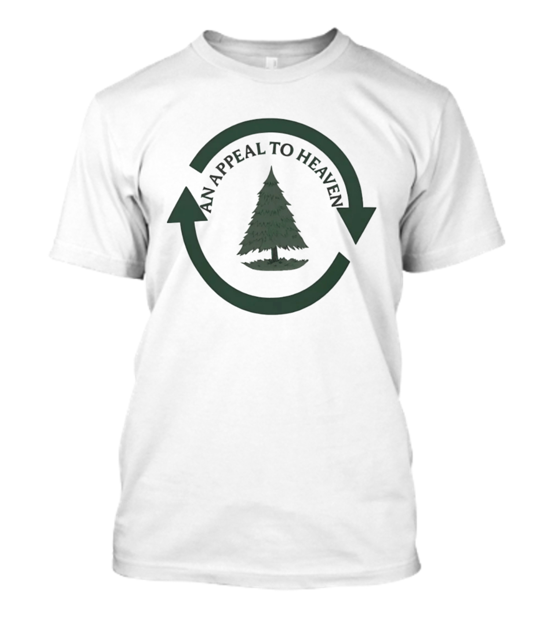 An Appeal To Heaven Pine Tree Circle T-Shirt