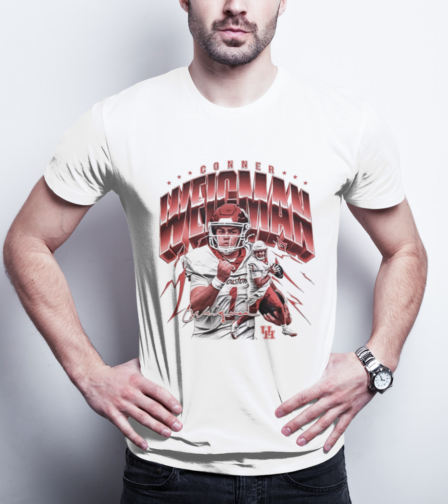 Conner Weigman Houston Cougars Football Player NCAA Team Spirit T-Shirt
