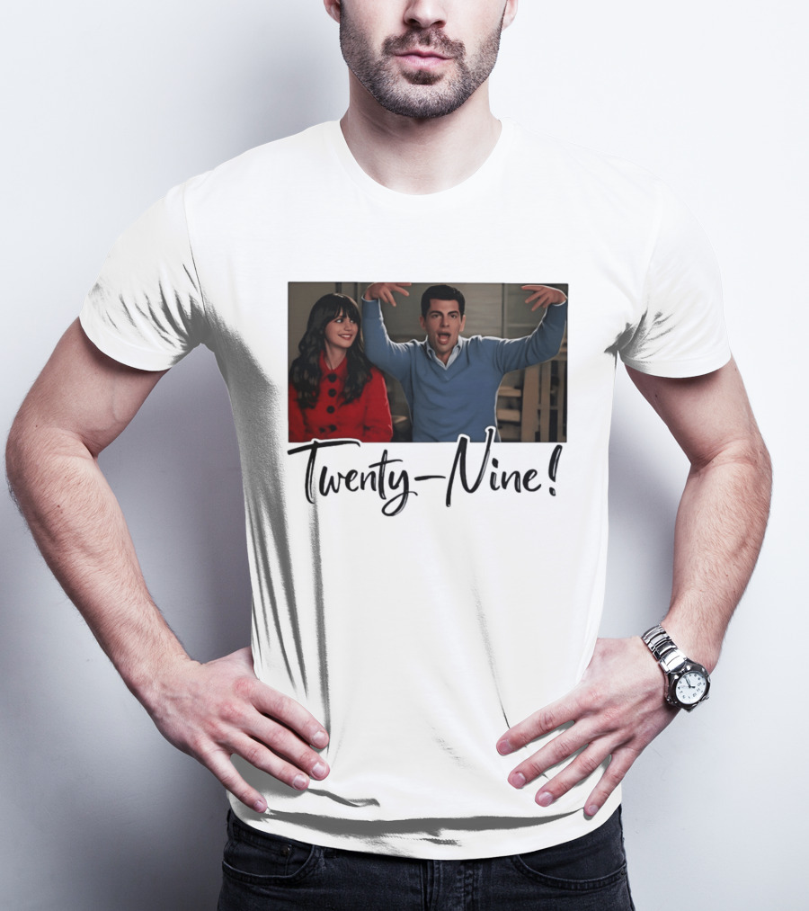 New Girl Jess And Schmidt Twenty Nine Scene T-Shirt