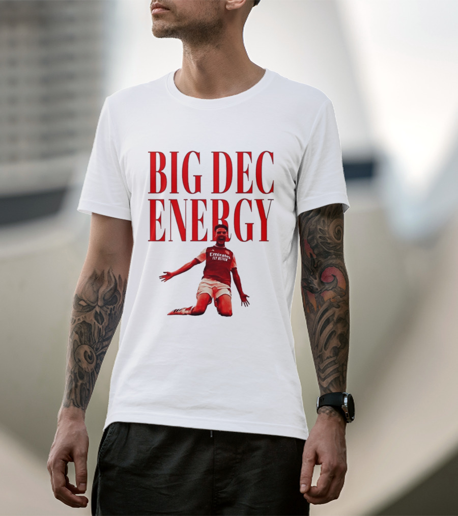 Big Dec Energy Declan Rice Arsenal FC T-Shirt