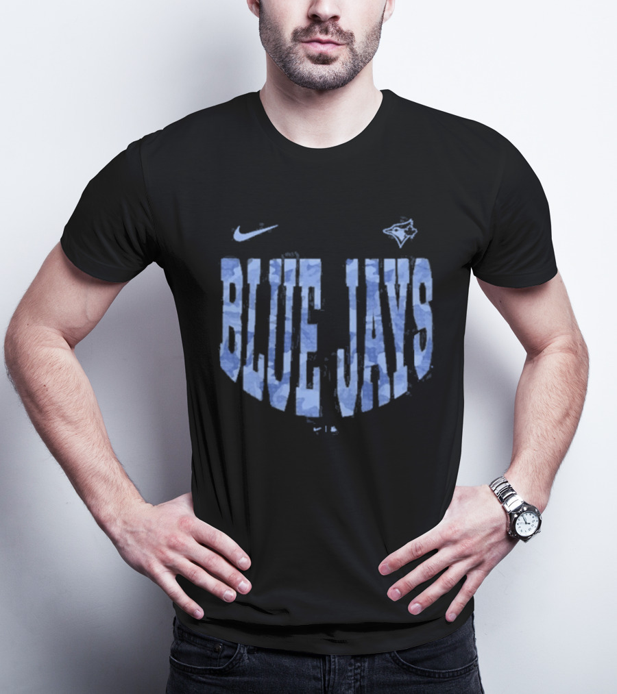 Nike Camo Velocity Victor Toronto Blue Jays Blue T-Shirt